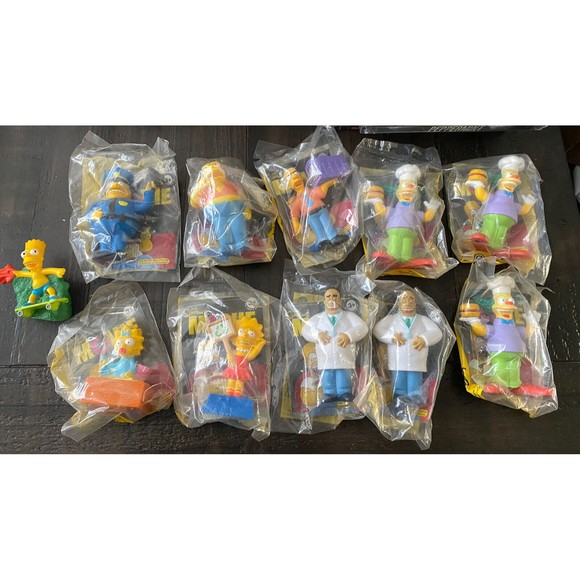 burger king | Toys | The Simpsons Movie Burger King Figurines Set Of 1 ...